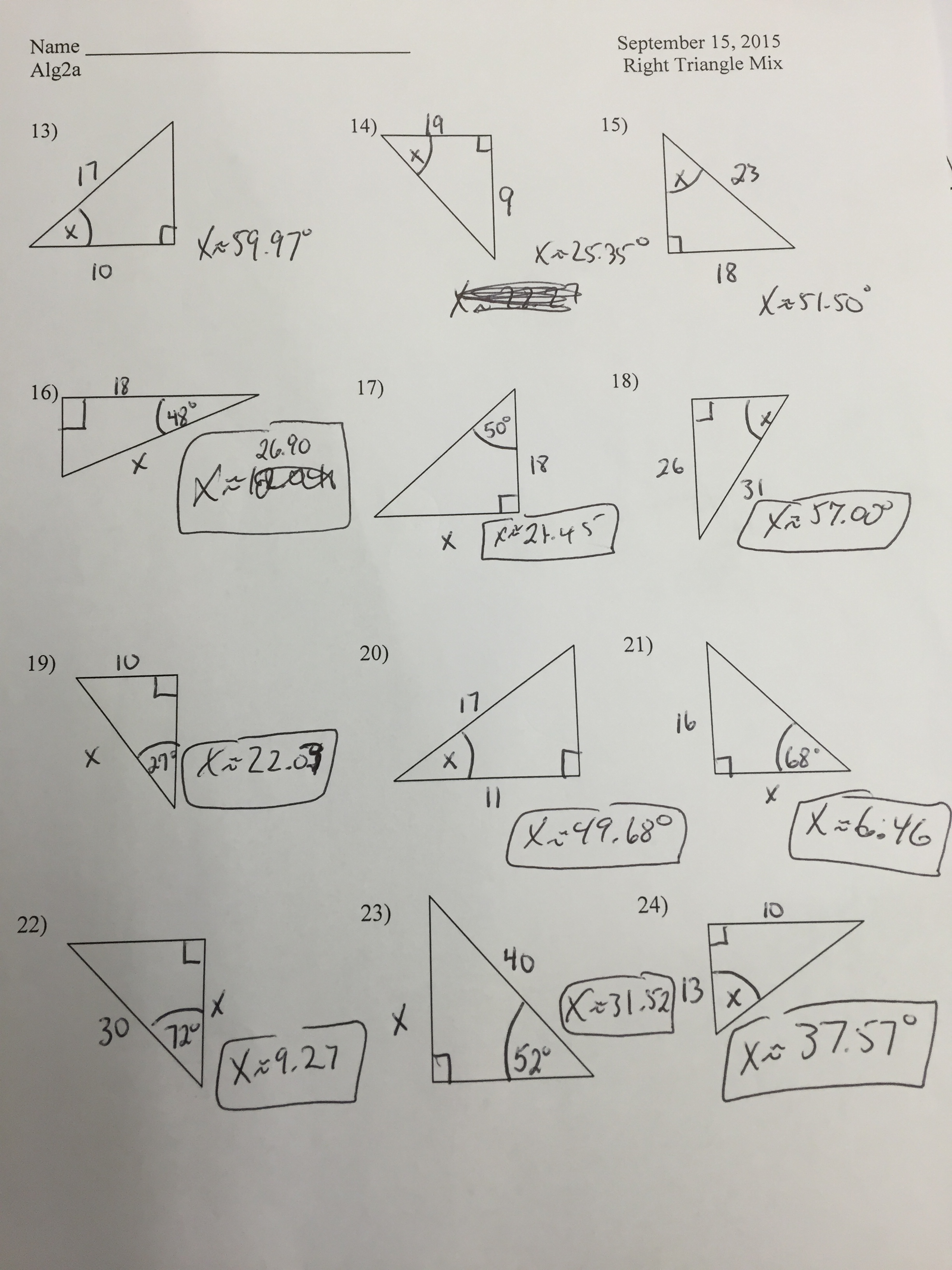 Multi Step Pythagorean Theorem Problems